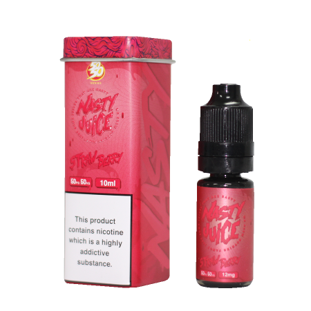 Buy Nasty Juice 50/50 10ml Series Strawberry - Trap Queen - Nasty Juice 50/50 Range - Vapes Direct