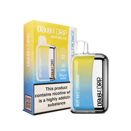 Buy Double Drip Disposable Vape - Blue Razz Lemonade - Double Drip ...