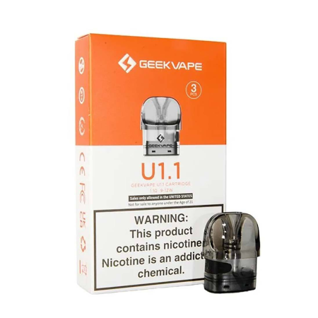 Buy GeekVape U Cartridge Replacement Pods - Geek Vape - Vapes Direct