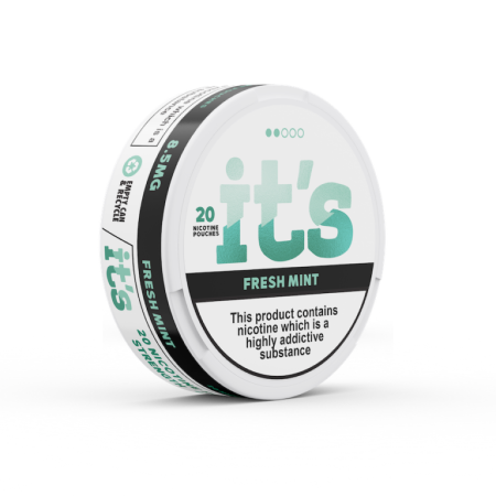 Its Fresh Mint Nicotine Pouches — Vapesdirect