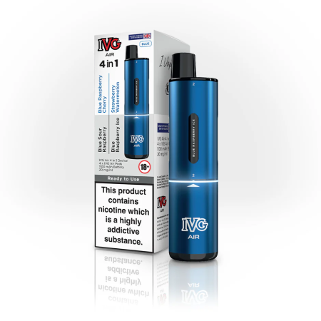 Buy IVG Air 4 in 1 Rechargeable Pod Kit - IVG Air Rechargeable Vape ...