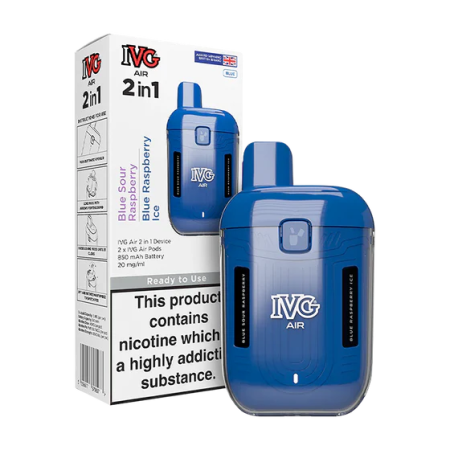 Buy IVG Air 2 in 1 Rechargeable Pod Kit - IVG Air Rechargeable Vape ...