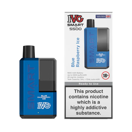 Buy IVG Smart 5500 Disposable Vape - IVG Smart Vape - Vapes Direct