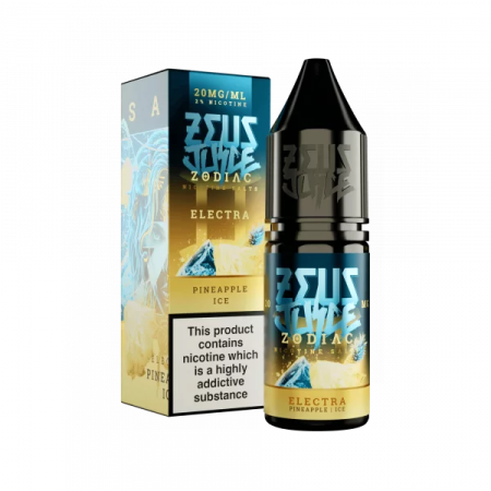 Zeus Juice Nic Salt Electra - Pineapple Ice | Vapesdirect