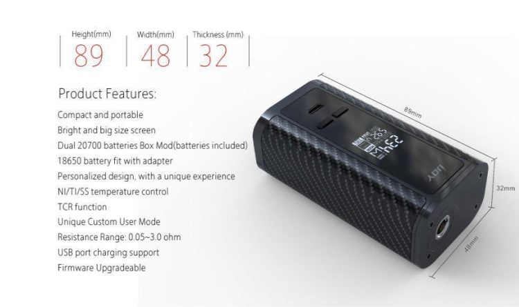 Buy IJOY Captain Mod PD270 - Free UK Delivery - IJOY - Vapes Direct